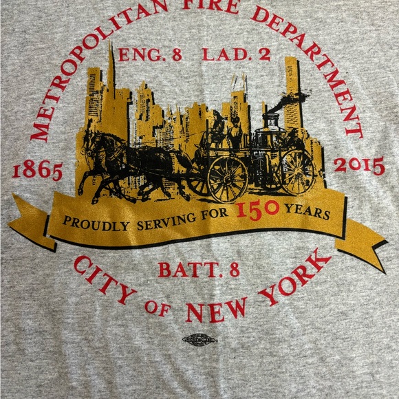 NYFD | Shirts | Official New York Fire Department Unisex Nyfd 5th ...